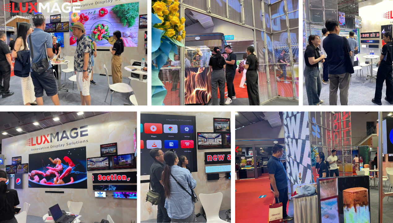 LUXMAGE Shines at Vietbuild Ho Chi Minh City 2025 with a Series of Breakthrough LED Display ...